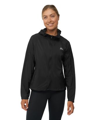 Danish Endurance Windbreaker-Jacke für Damen XXL Schwarz