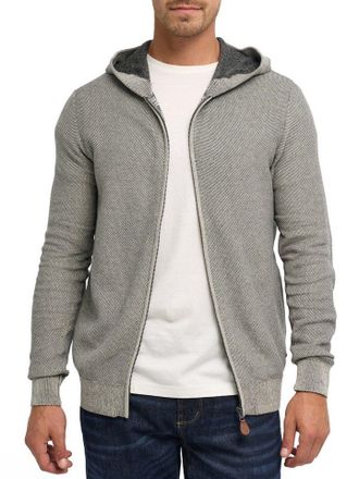 Indicode Kapuzenstrickjacke INJexmon hoodie Baumwolle, regular fit
