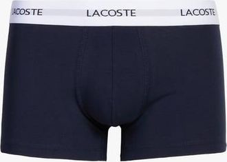 Lacoste Lot de trois boxers en coton mélangé