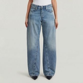 G-Star Contor Wide Jeans - Mittelblau - Damen