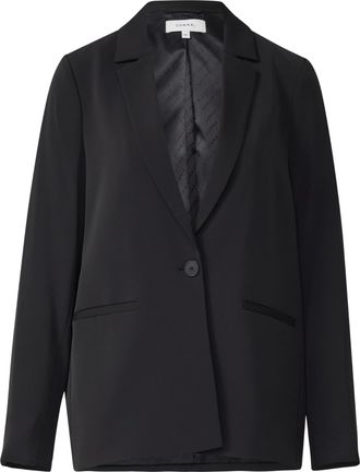 Comma Moderner Blazer im Straight Fit aus Travel Ware