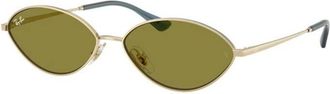 Ray-Ban unisex, Accessoires, Jaune, Taille: 56 MM Lunettes de soleil Kai