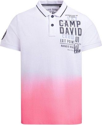 Camp David Poloshirt aus Baumwolle
