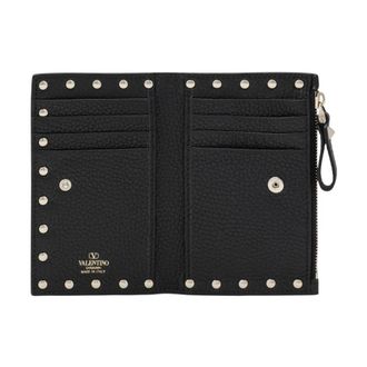 Valentino Garavani Rockstud M&uuml;nzb&ouml;rse und Kartenetui - - Accessories - Damen - Schwarzk - ONE SIZE