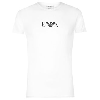 Emporio Armani Herren 2-pack T-shirt Essential Monogram T Shirt, Weiß (White/White), XXL EU