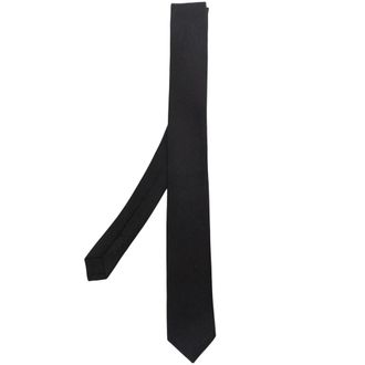 Saint Laurent Textured Silk Tie
