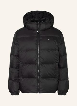 Tommy Jeans Daunenjacke Mit Abnehmbarer Kapuze schwarz