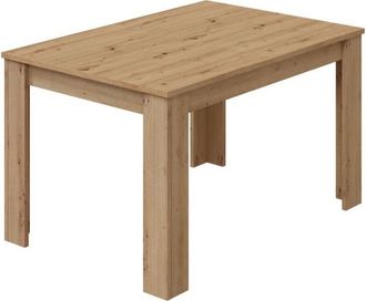 PEGANE Pegane - Table &agrave; manger extensible coloris ch&ecirc;ne nordique - longueur 140-190 x hauteur 78 x profondeur 90 cm
