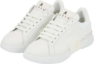 Philipp Plein Low-Top Sneaker - Low-Top Sneakers Phantom Kick$ - Gr. 35 (EU) - in Wei&szlig; - f&uuml;r Damen
