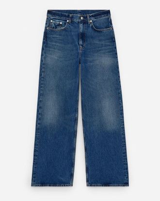Arket CORAL Wide Jeans -Blau