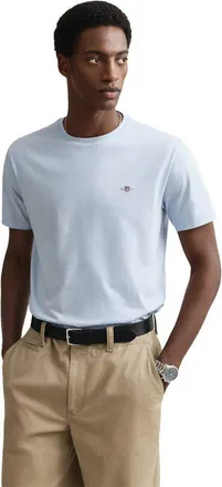 GANT T-Shirt Herren T-Shirt 1er Pack Baumwolle Reg Shield (Packung, 1er Pack)