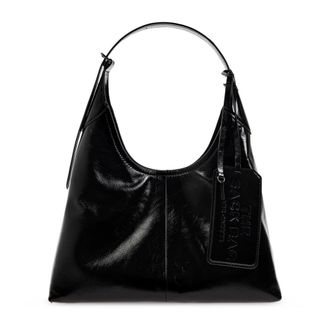 Marc Jacobs Ledertasche mit Logo - - Bags - Damen - Schwarzk - ONE SIZE