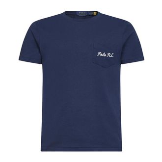 Polo Ralph Lauren Homme, Tops, Bleu, Taille: XL T-Shirt Society Baer