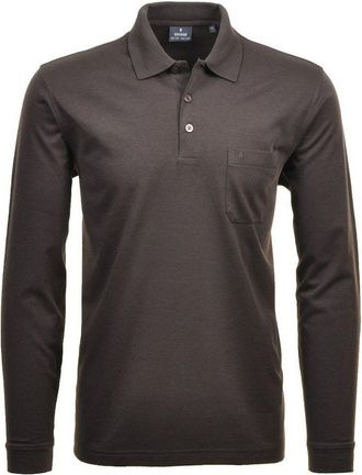 Ragman Langarm-Poloshirt Softknit langarm