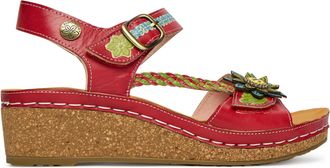 Laura Vita Sandalen Laura Vita Facscineo 09 Rot