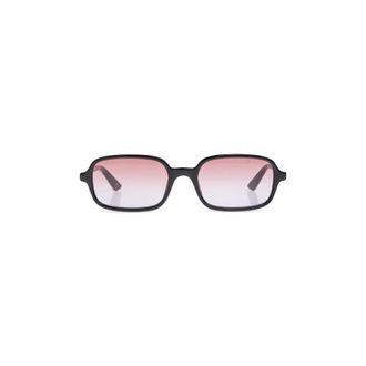Chlo&eacute; Rechteckige Sonnenbrille - - Accessories - Damen - Schwarzk - 53 MM
