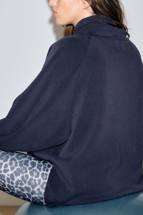 Next Sweater Active Modal Pullover mit Wasserfallkragen (1-tlg)