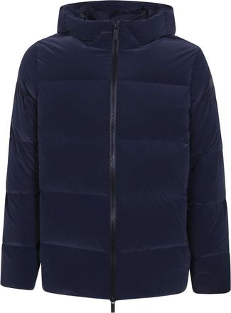 Roberto Ricci Design Superrduck Tubic 14 Hood Zip Jacket - Homme - Vestes - Bleu - Taille: L