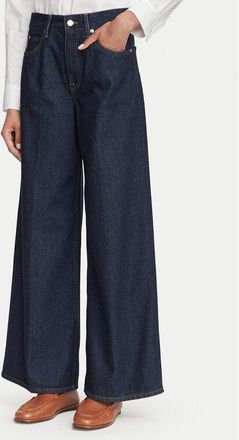 Tommy Hilfiger Jeans Indie WW0WW48567 Dunkelblau Wide Leg