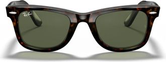 Ray-Ban unisex, Accessoires, Noir, Taille: 52 MM Rb2140F Wayfarer