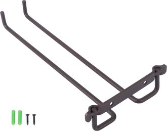 Valiclud Toyvian Hängender Weinregal aus Eisen in Bronze Upside Down Weinglashalter Stabiles Wandmontage Display für Stielgläser Eleganter Gläserhalter für Küc