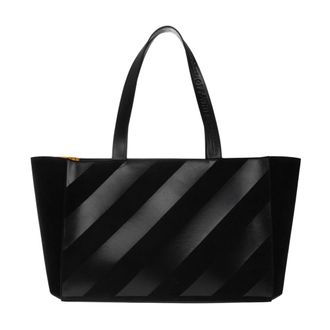 Off-white Sandbag Tote - - Bags - Damen - Schwarzk - ONE SIZE