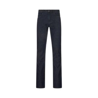 Canali Homme, Jeans, Bleu, Taille: XL Jean cinq poches extensible et doux au toucher