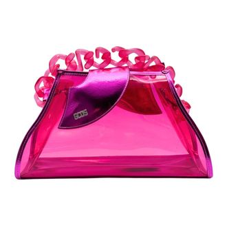 GCDS Gcds, Femme, Sacs, Rose, Taille: ONE Size Comma Tote Bag