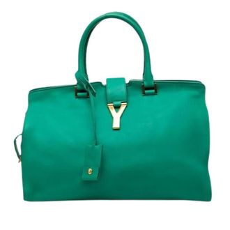 Saint Laurent Sac &agrave; main vintage doccasion - Femme - Pre-owned - Vert - Taille: ONE Size