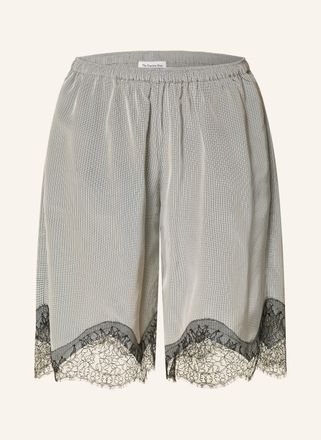 Frankie Shop Bermudas Baxter Mit Spitze grau