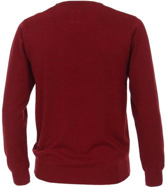 Redmond Rundhalspullover REDMOND Casual Herren Pullover Langarm Rundhals Mittelblau