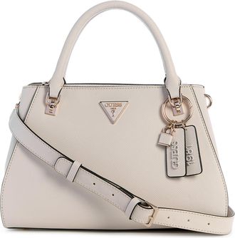 Guess Noelle Luxury Satchel Bone