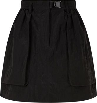 STUDIO TOMBOY jupe mi-longue à boucle - Noir