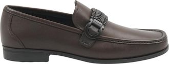 Ferragamo Homme, Chaussures, Brun, Taille: 41 1/2 EU Mocassins