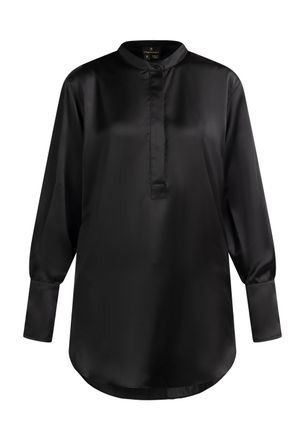 Dreimaster Dreimaster Langarmbluse Damen schwarz