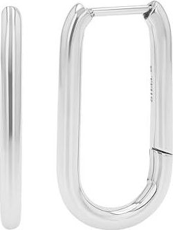 Tom Tailor Tom Tailor 2100545 Boucles doreilles cr&eacute;oles en acier inoxydable pour femme Argent&eacute; 24 mm