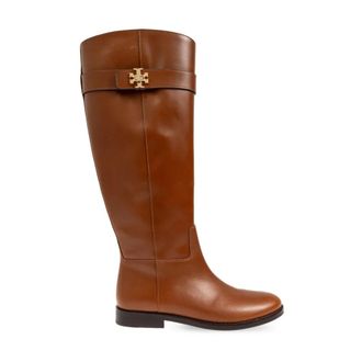 Tory Burch T Lock Riding Boot - - Shoes - Damen - Braun - 37 1/2 EU