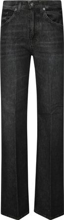 Dondup Femme, Jeans, Noir, Taille: W25 Pantalone Jacklin