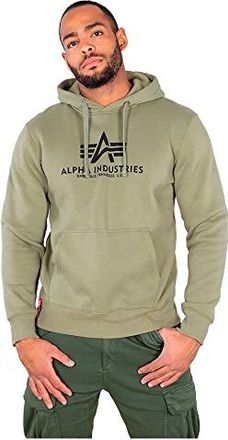 Alpha Industries Alpha Indutries Basic Hoody Sweat &agrave; Capuche pour Homme Olive