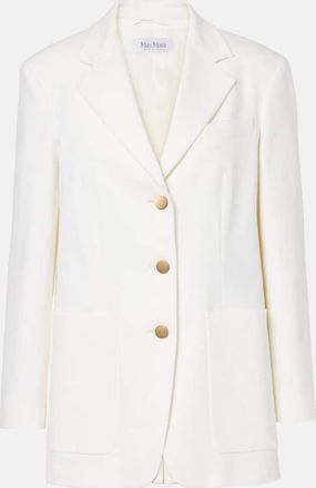 Max Mara Blazer aus Baumwoll-Drill