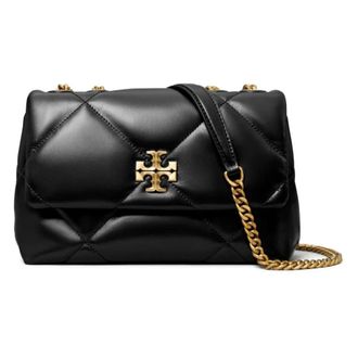 Tory Burch Femme, Sacs, Noir, Taille: ONE Size Petit sac bandouli&egrave;re transformable Kira Diamond Quilt