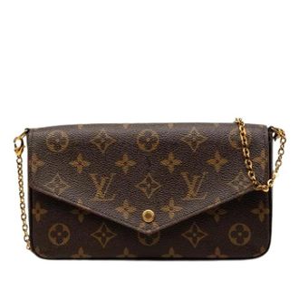 Louis Vuitton Pre-owned Pochette Felicie - - Pre-owned - Damen - Braun - ONE SIZE