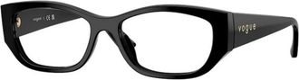 Vogue Eyewear Vogue, Femme, Accessoires, Noir, Taille: 53 MM Vo5640U Eyeglasses