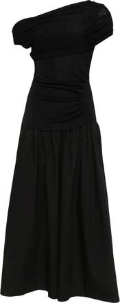 Self Portrait Femme, Robes, Noir, Taille: 32 FR Ensemble Midi Deux Pi&egrave;ces