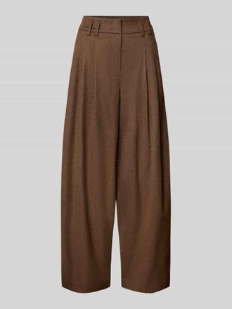 Raffaello Rossi Regular Fit Weite Hose mit Viskose-Woll-Anteil Modell MAYLA