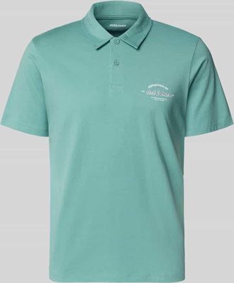 Jack & Jones Poloshirt mit Label-Print Modell BRANDON