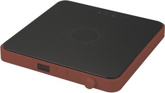 Tognana Iridea, Induktionsplatte 200-2000W, Kunststoff-Glas, Rot