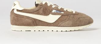 Autry Windspin Sneaker aus Leder und laminiertem Leder mit geschnitztem Logo