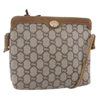Gucci Pre-owned Plastik Crossbody Tasche - - Pre-owned - Damen - Beige - ONE SIZE