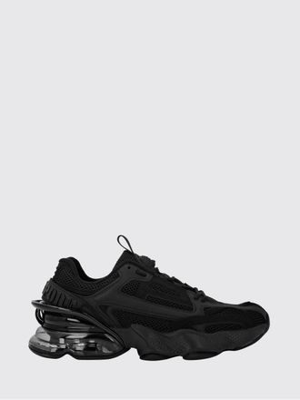 Plein Sport Low-Top-Sneakers Runner PS Thunder Mix aus Mesh mit gekerbter Sohle
